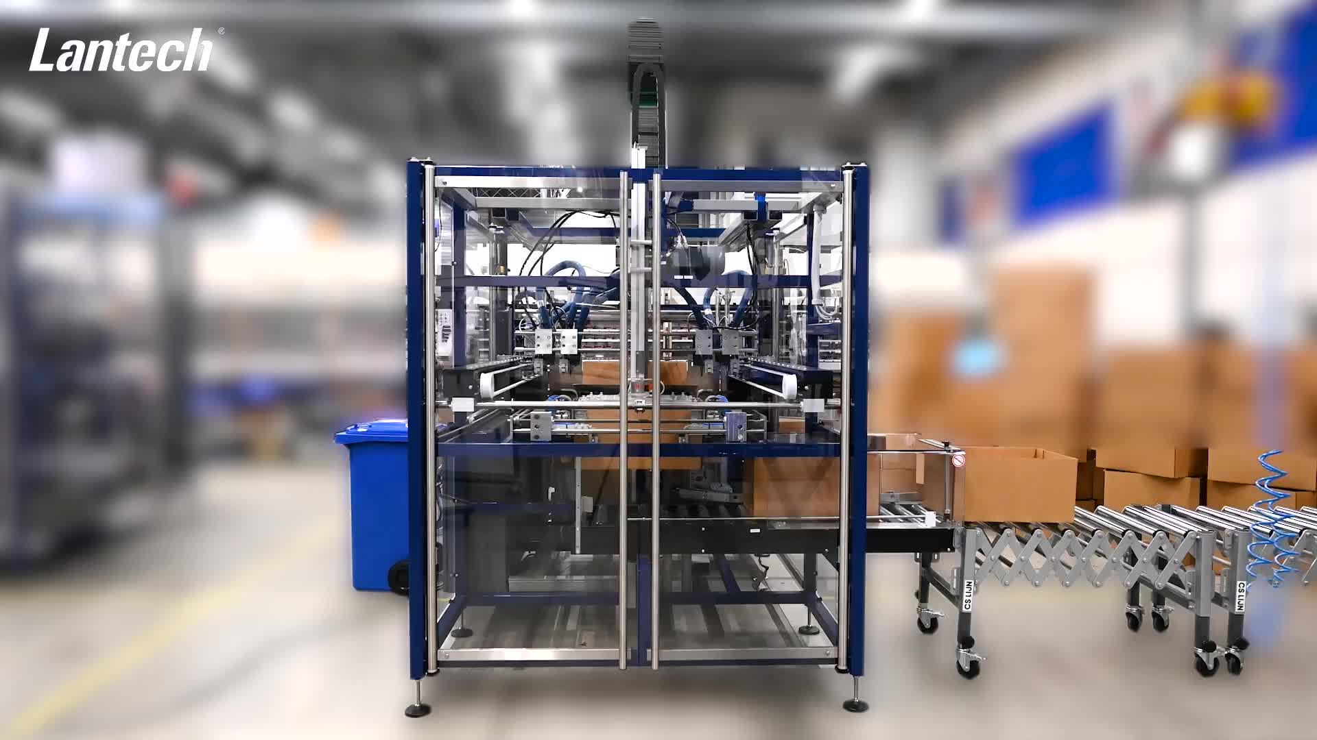 Tray Erectors - Tray Former - Equipment Overview | Lantech